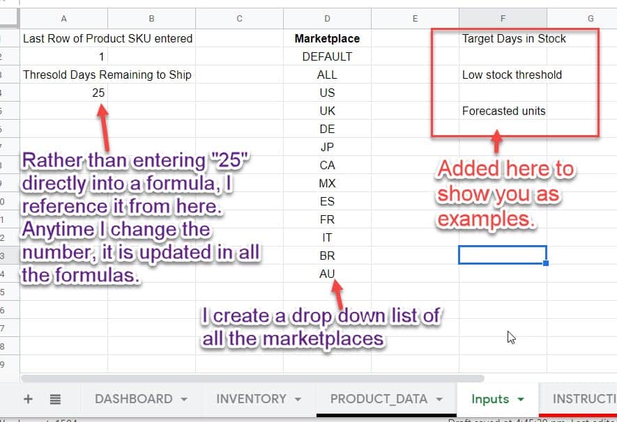 How To Make An Inventory Sheet In Google Sheets May 16 2017 Just Open Google Sheets Make A 